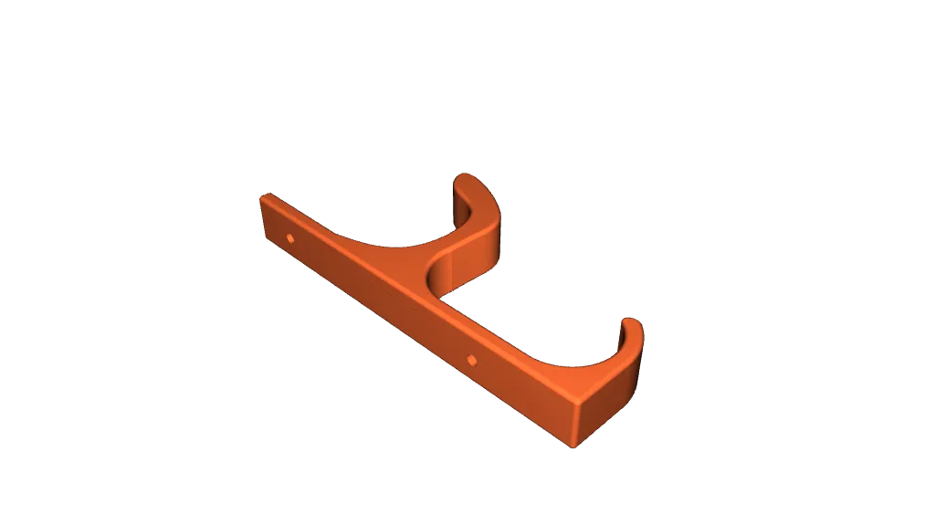 double wall hook by dominick mchale | Download free STL model ...