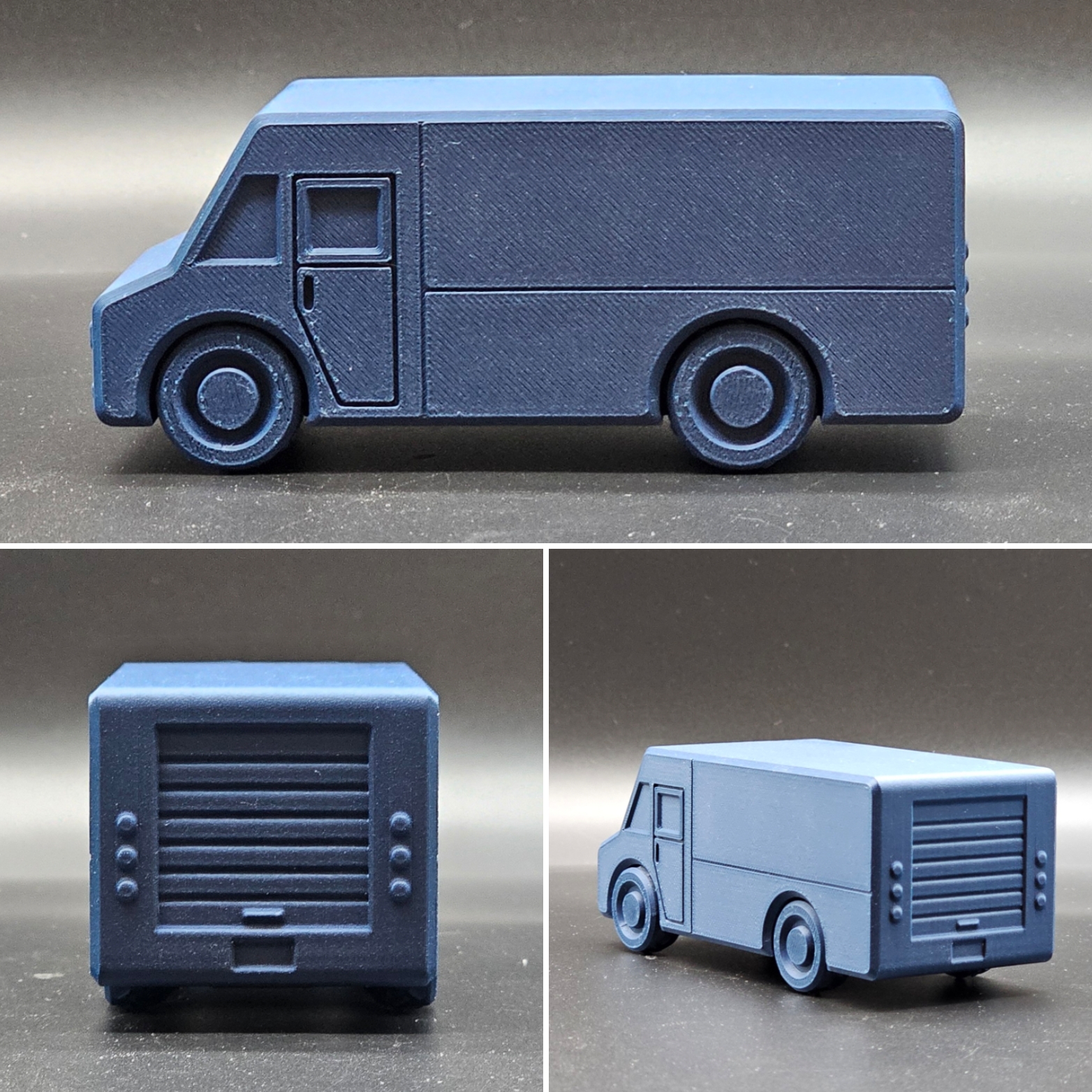 Delivery Truck (print-in-place) by BeetleBuild | Download free STL ...