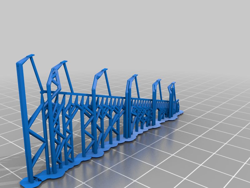 Simple Floating Stairs (Scale 1:96) by SteelXSpider | Download free STL ...