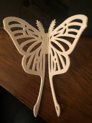 Lunar Moth by MegGyver | Download free STL model | Printables.com