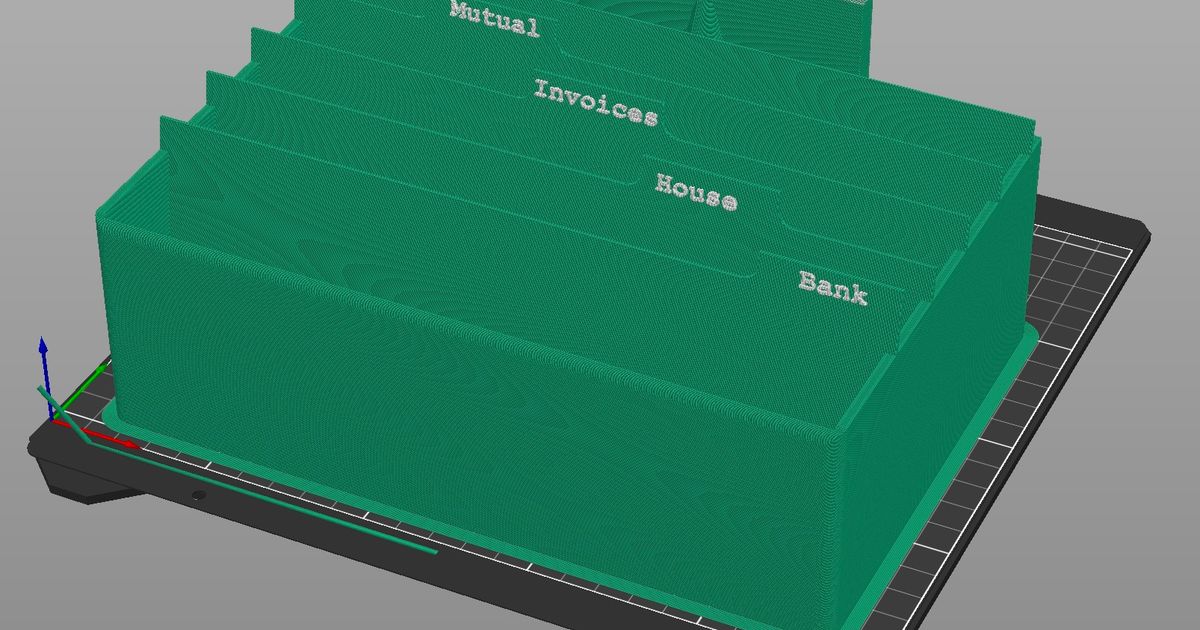 mini binder - mini classeur by Berny | Download free STL model ...