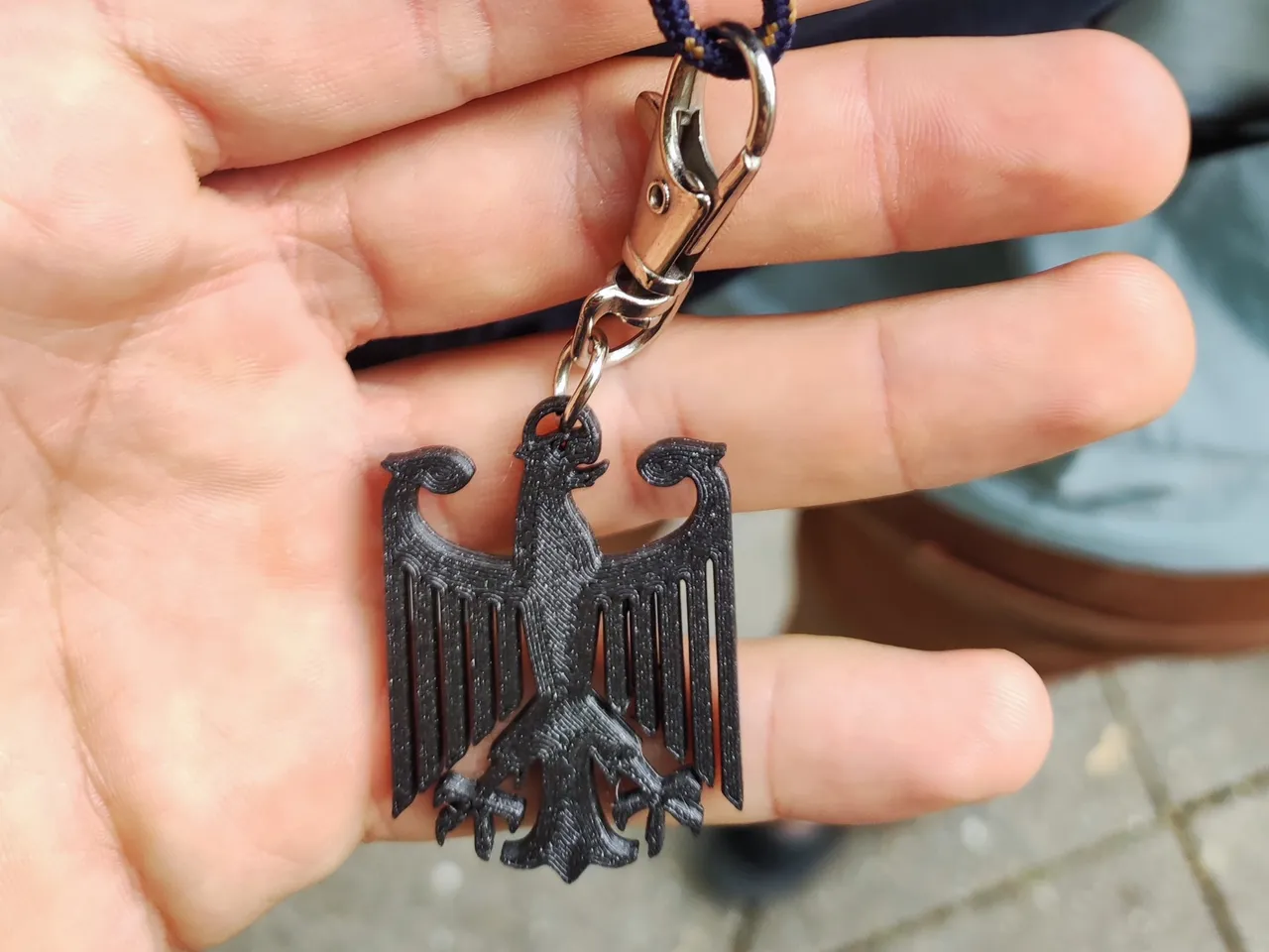 Eagle keychain by jl | Download free STL model | Printables.com