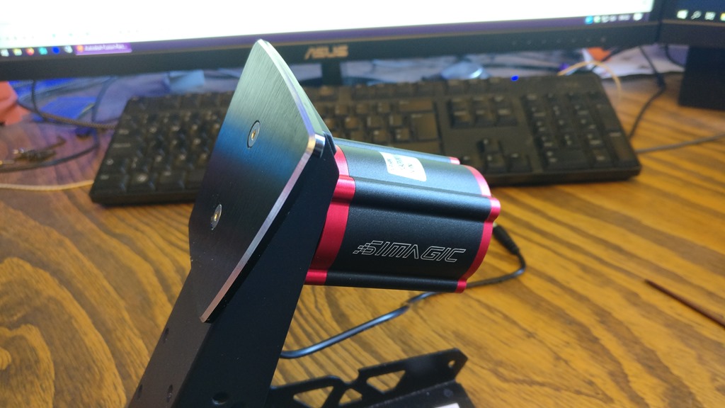 Simagic HPR Haptic Pedal Reactor mount for Moza SR-P pedals by D2 ...