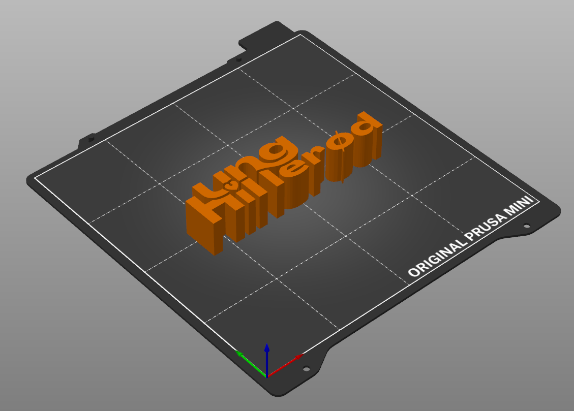 Ung Hillerød logo by Makerspace Hillerød | Download free STL model ...
