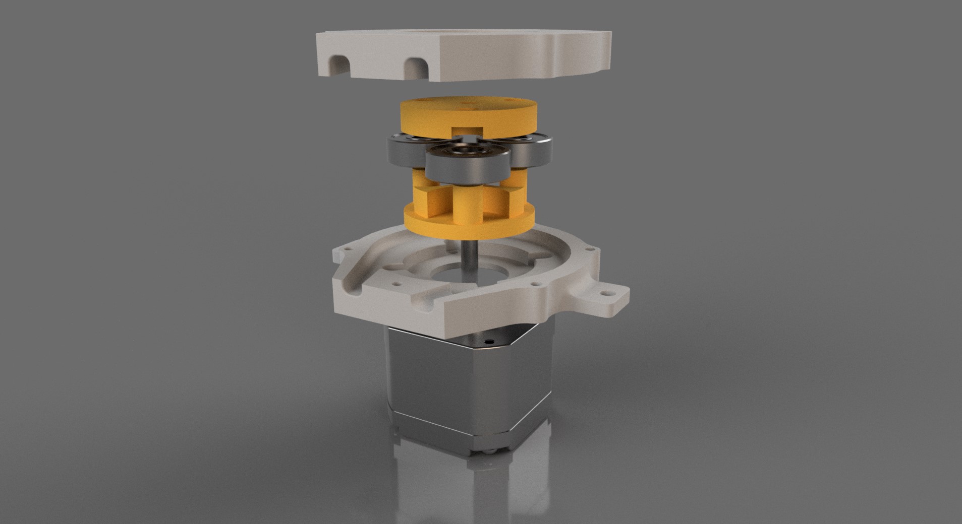 Peristaltic Pump _ Nema 17 _ 608 Bearings by ZRNNN | Download free STL ...