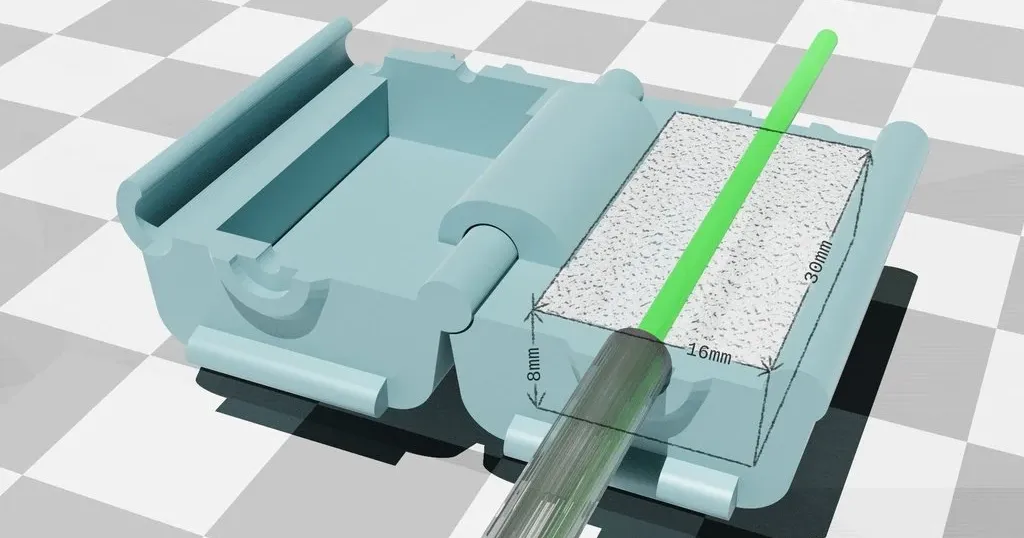 Filament Dust Filter por Gedweb | Descargar modelo STL gratuito ...