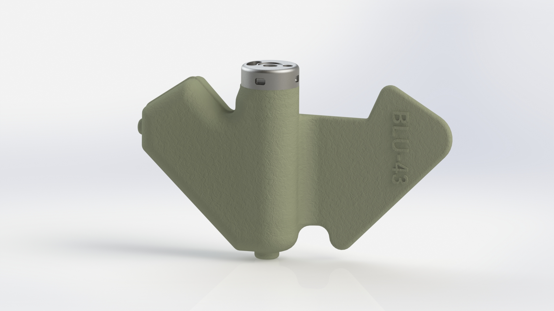 BLU-43 (Antipersonnel Landmine) by Mumiell | Download free STL model ...