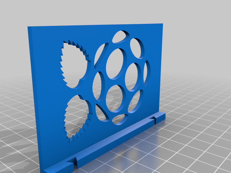 Raspberry Pi 2 / 3 Cluster Rack bookend pieces by Alex | Download free ...