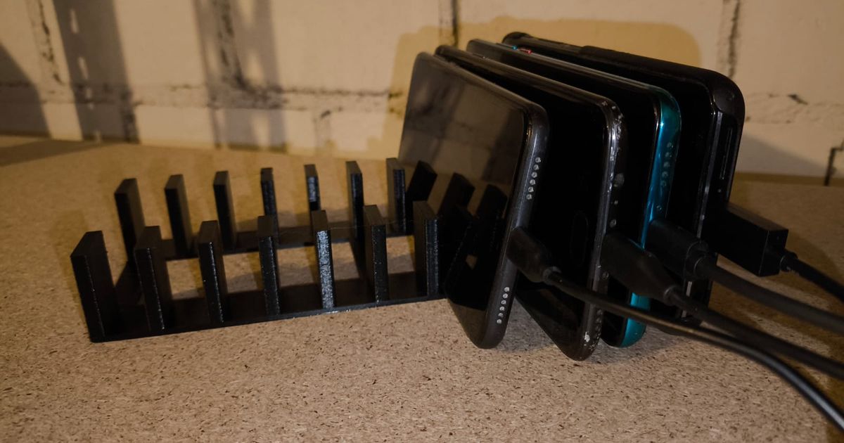 Phone rack by MrPommes651 | Download free STL model | Printables.com
