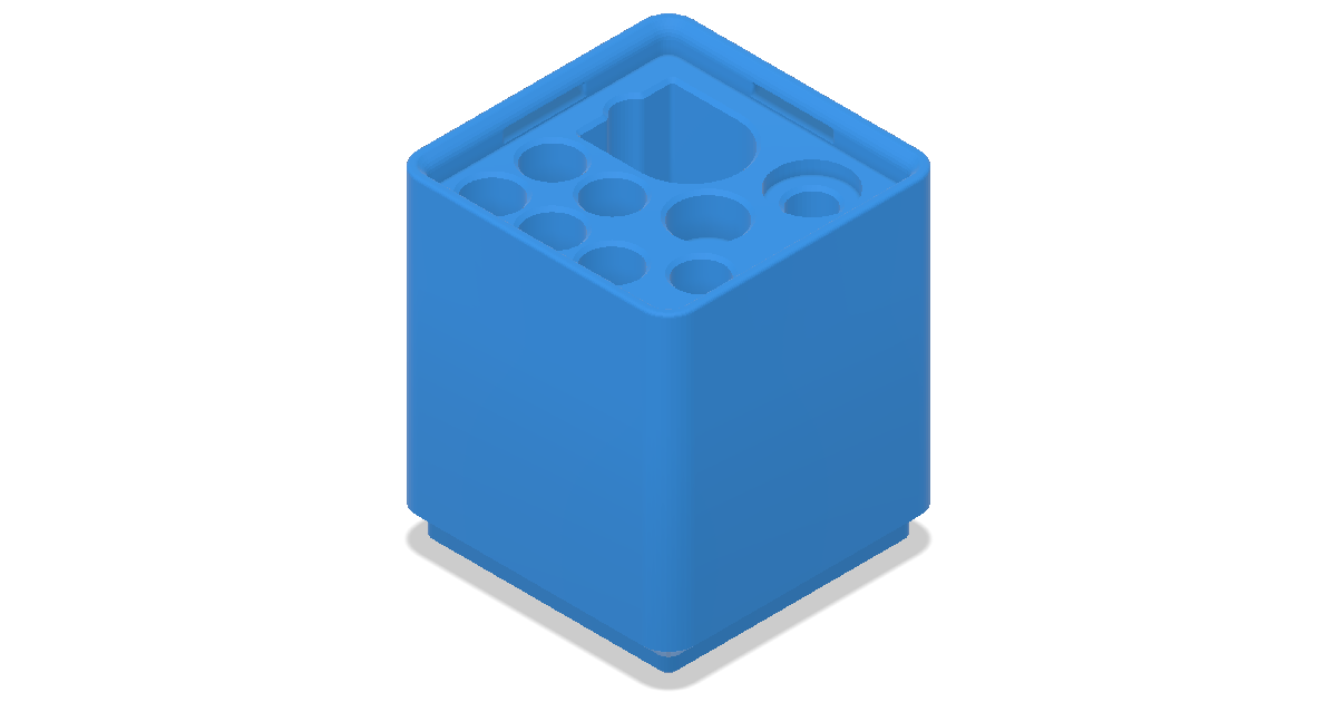 Gridfinity holder for Pinecil and TOAIOT Heat insert Tips by Sebastian | Download free STL model ...