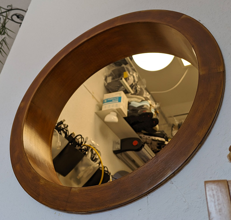 a Porthole "woodlike" in the Wall by OSXtraveller | Download free STL ...