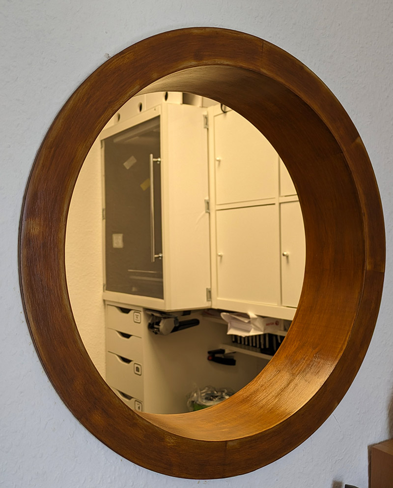 a Porthole "woodlike" in the Wall by OSXtraveller | Download free STL ...