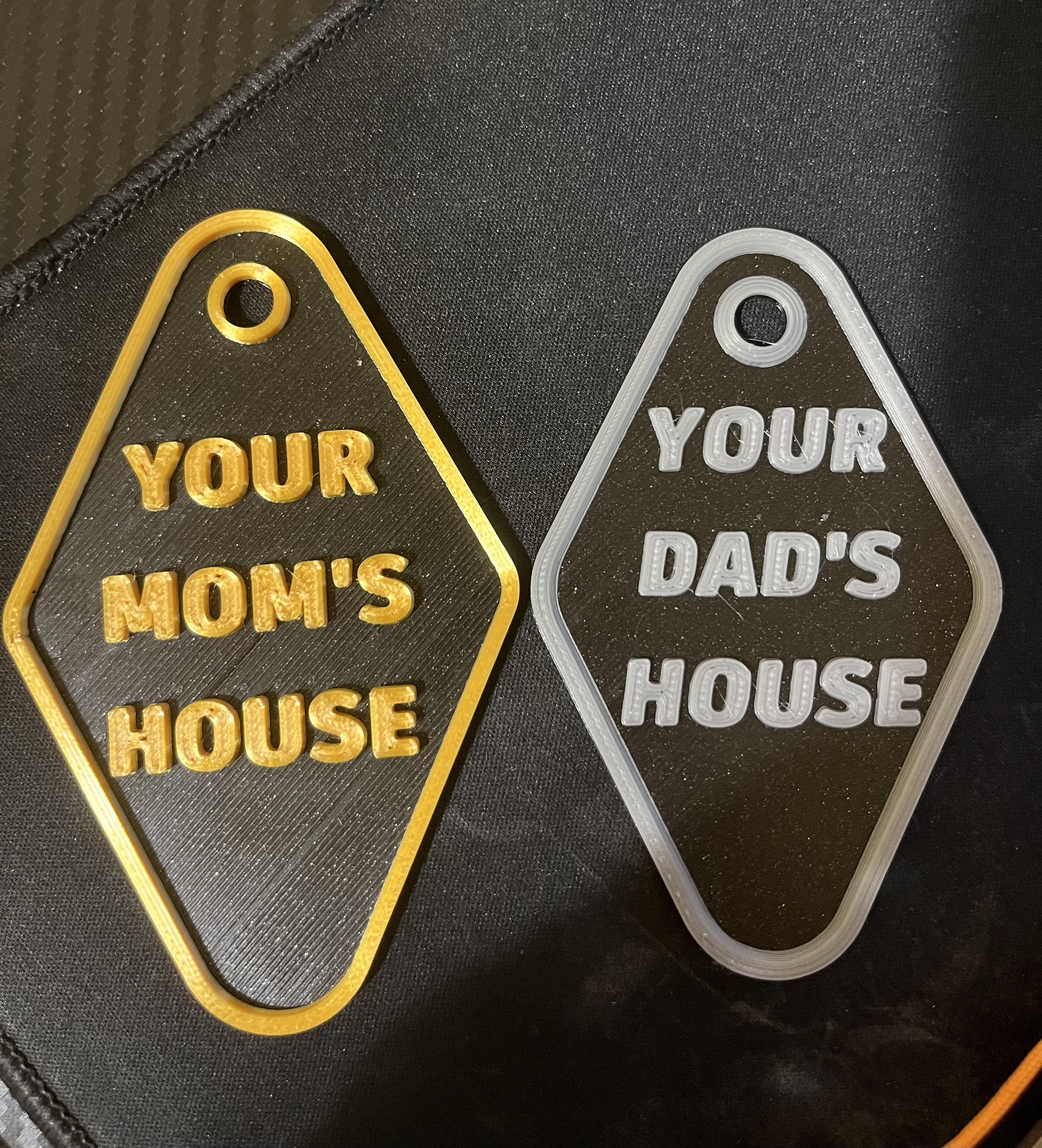 Your Mom's House keychain for back door key by Pawliemorph | Download ...