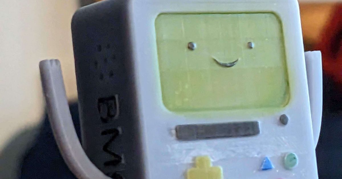 BMO (assembled and supported) by Maff | Download free STL model ...