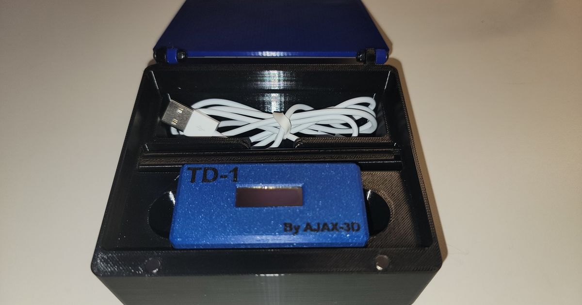 AJAX TD-1 Storage/Carry Case by Stephen W. | Download free STL model ...