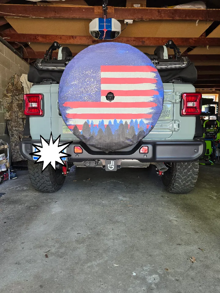 JEEP WAVE JL HITCH COVER by John D'oh | Download free STL model ...