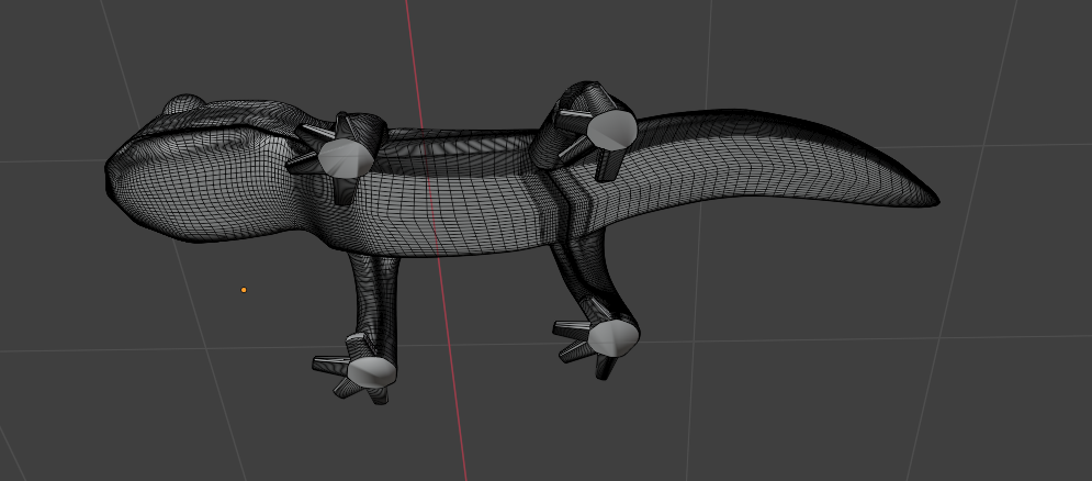 Newt (low-poly) by A2G ALIZARD GAMING | Download free STL model ...