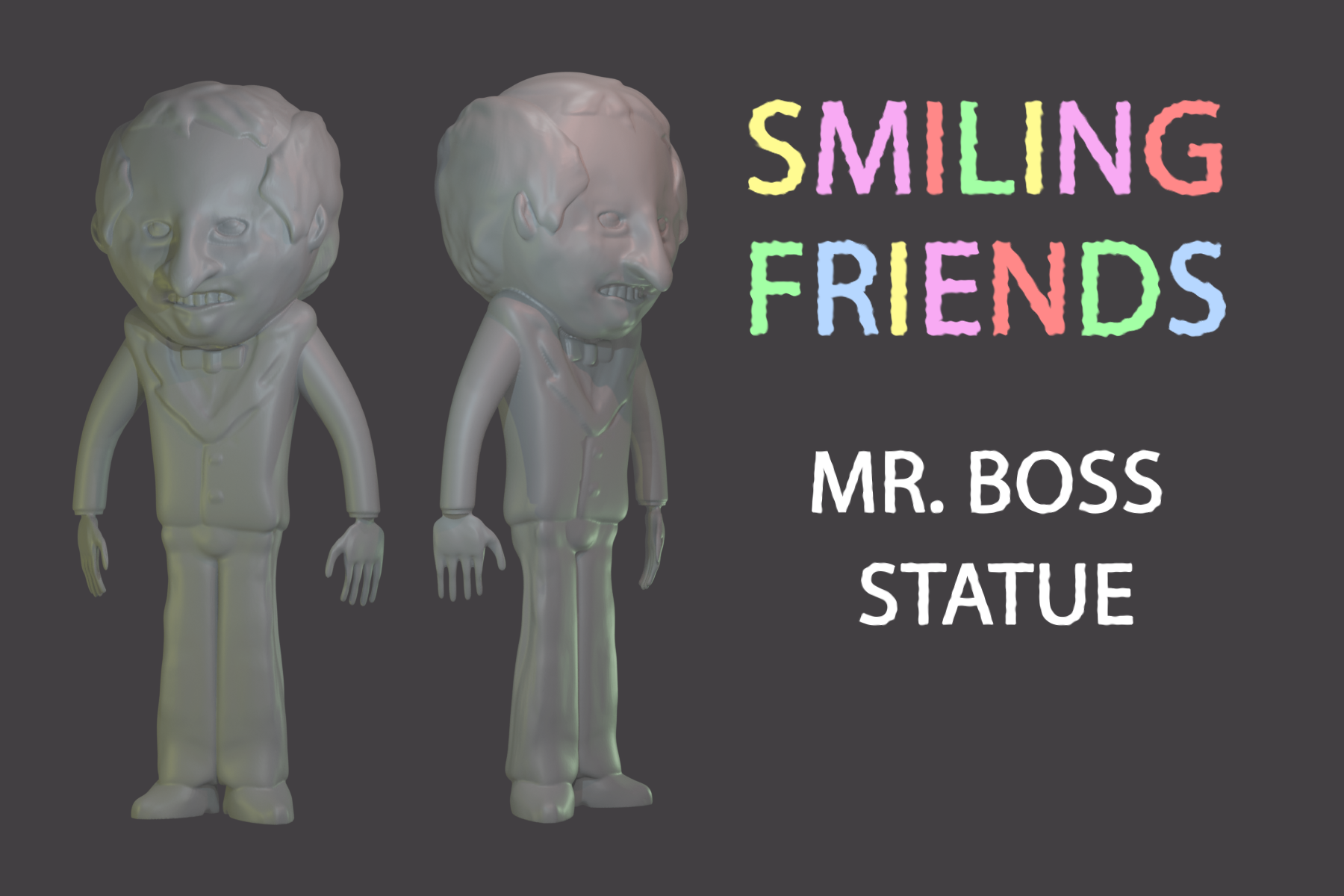Mr. Boss Statue by Mr. Additive | Download free STL model | Printables.com