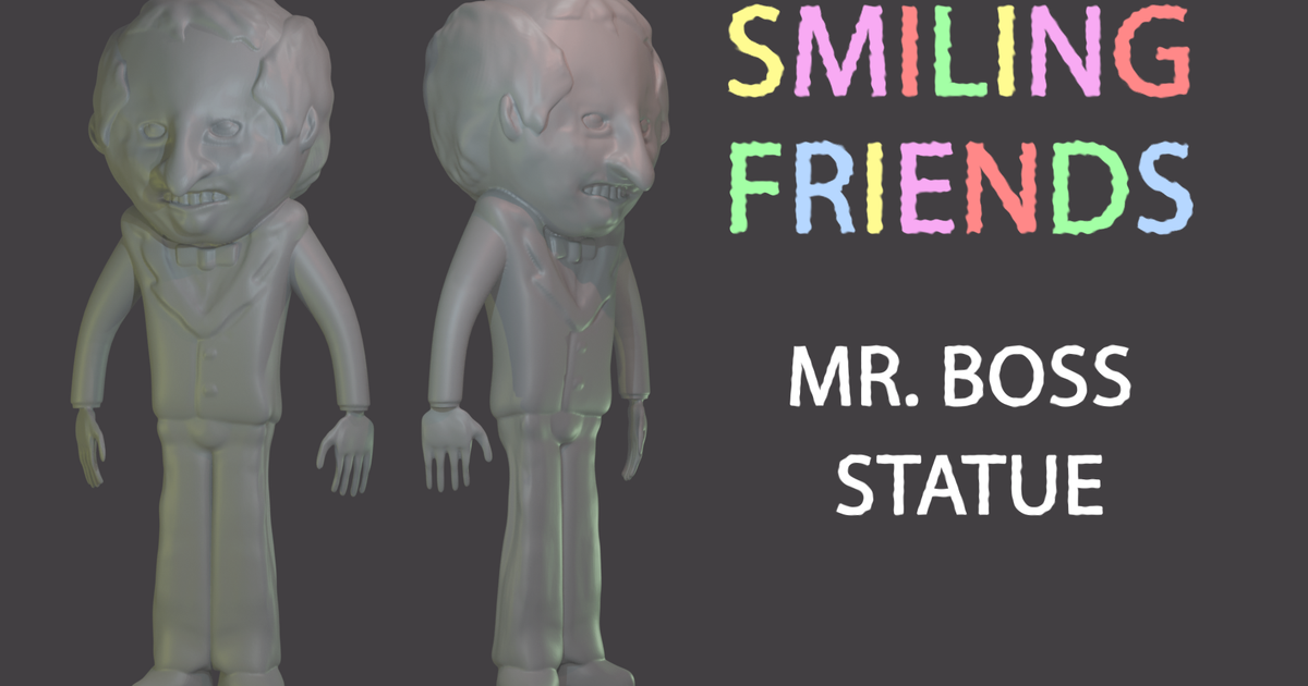 Mr. Boss Statue by Mr. Additive | Download free STL model | Printables.com