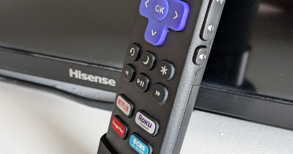 Hisense Roku Smart TV Remote Stand by zuberio | Download free STL model ...