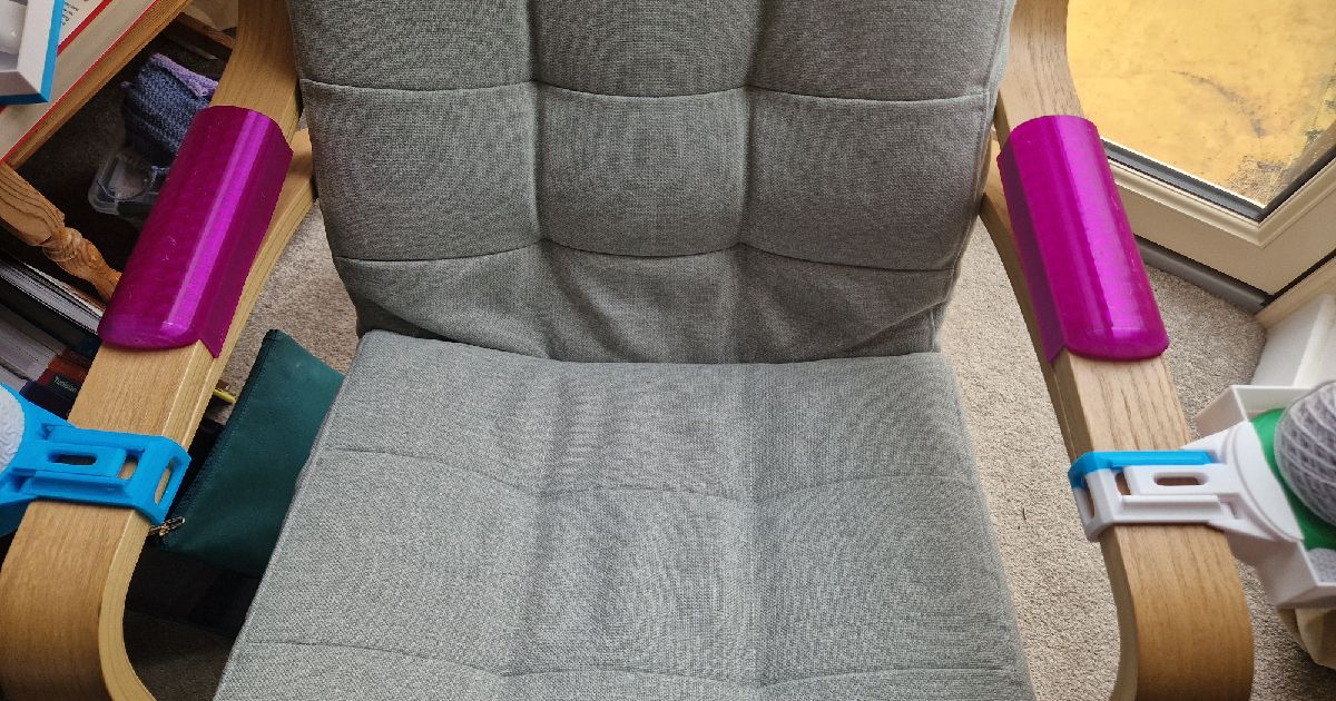 Ikea Rocking Chair Arm Rests by mikeyb | Download free STL model ...
