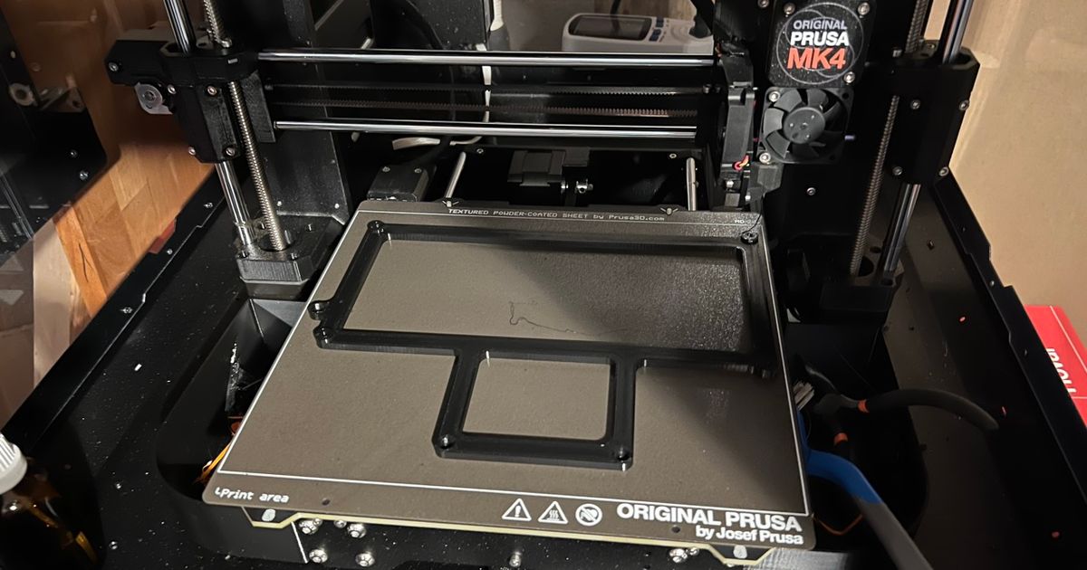 MMU3 Original Prusa Enclosure Buffer Plate Holder (Left Version) by ...