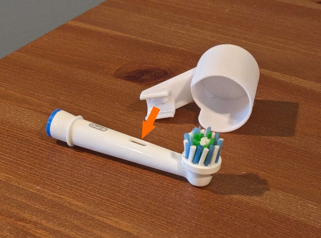No-Contact Oral B Toothbrush Cover by p1mrx | Download free STL model ...