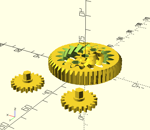 Wandering Sun Planetary Gear Fidget by DR2D | Download free STL model ...