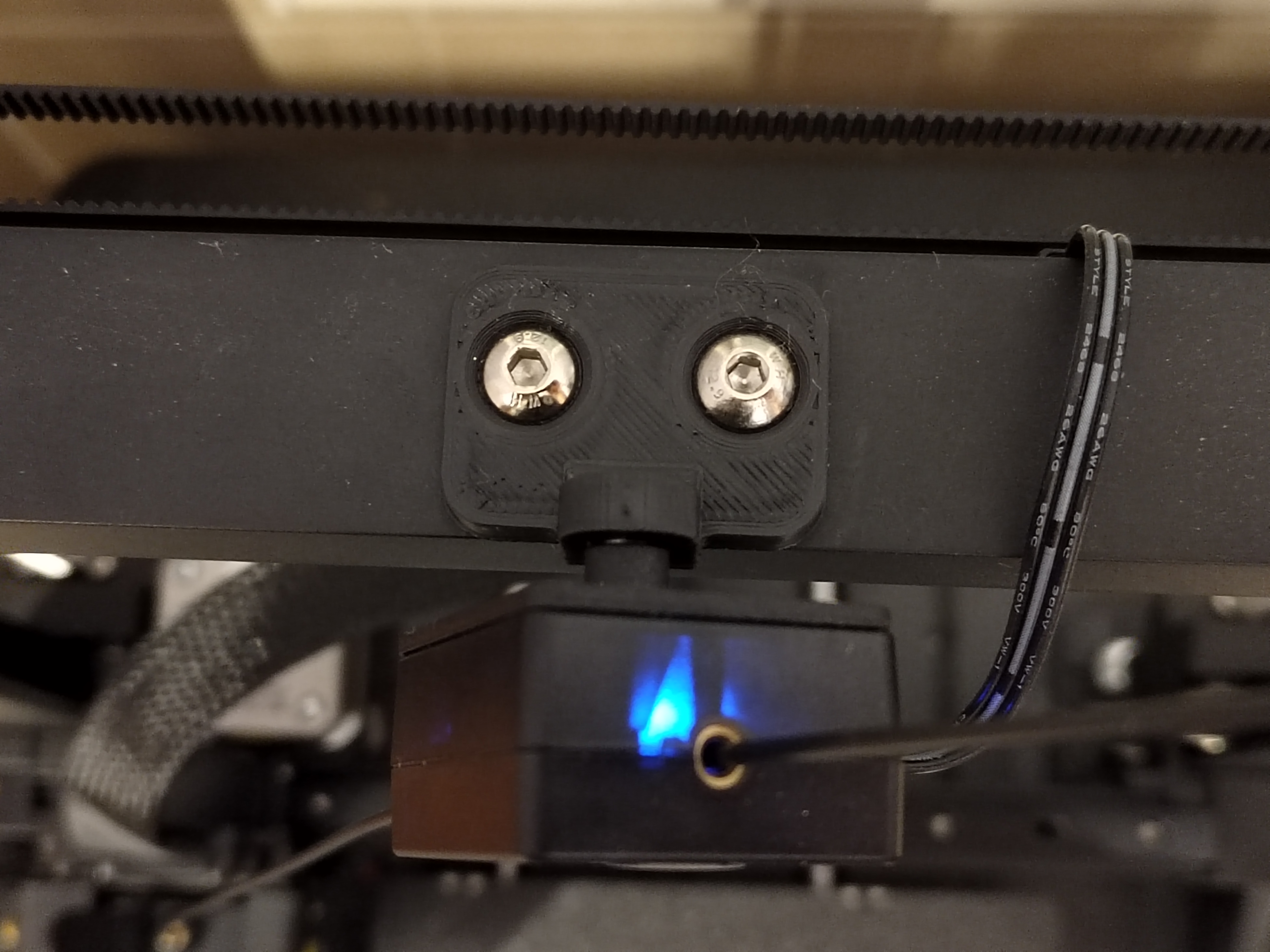 Creality Ender V3 KE Filament Sensor Mount - Centered by Shadow Panther ...