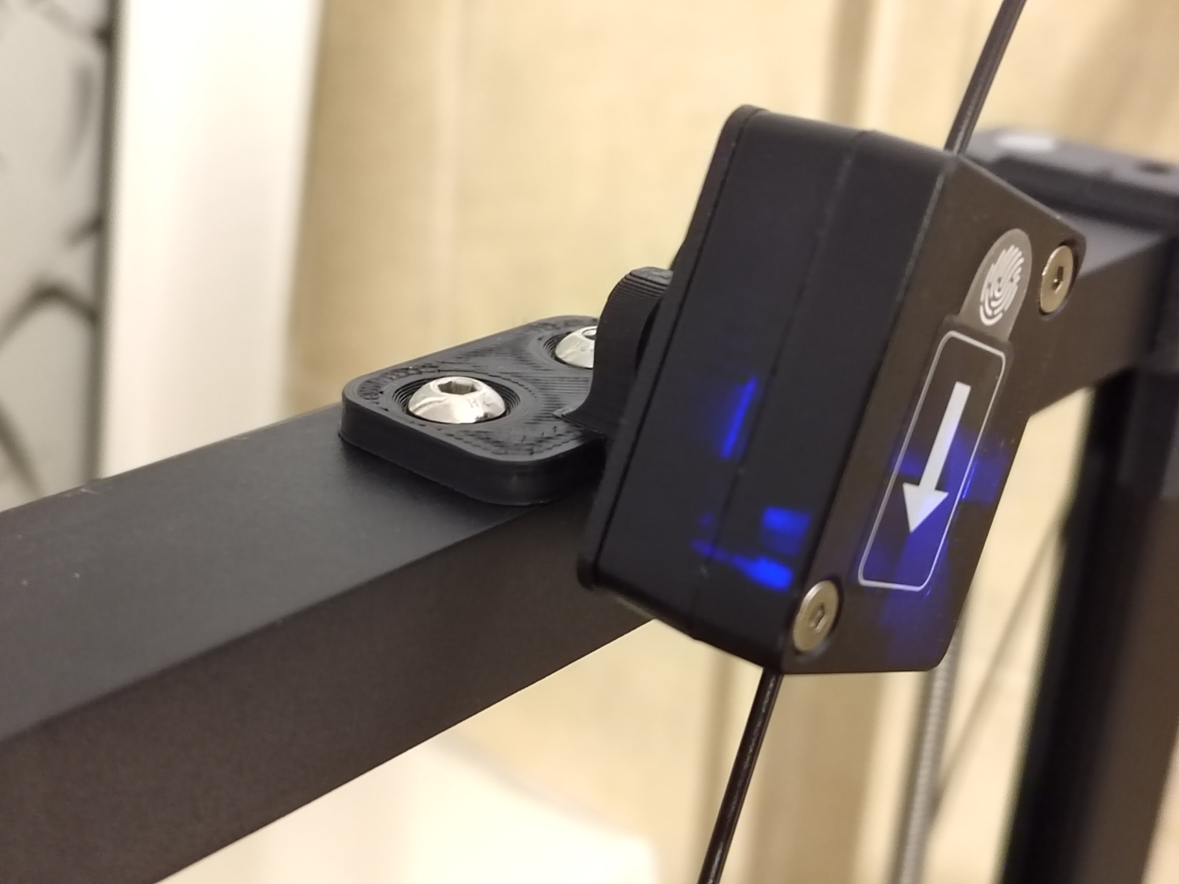 Creality Ender V3 KE Filament Sensor Mount - Centered by Shadow Panther ...