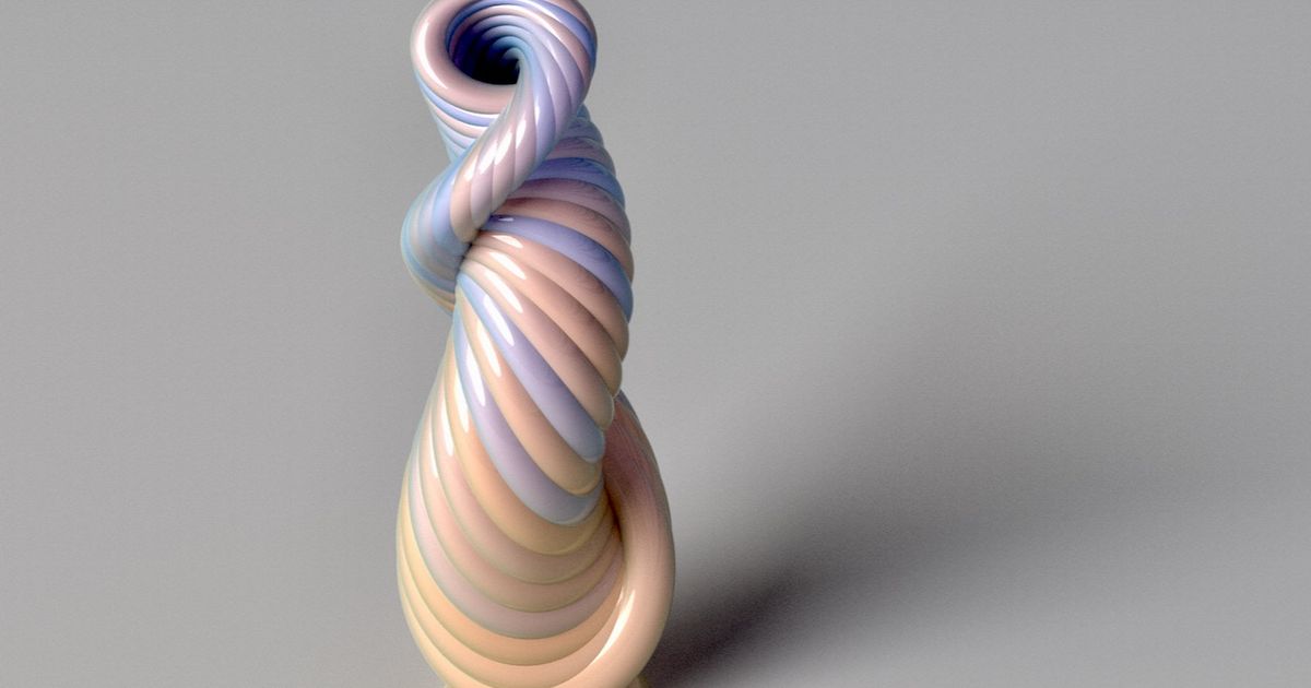 Toroid Swirl by SteedMaker | Download free STL model | Printables.com