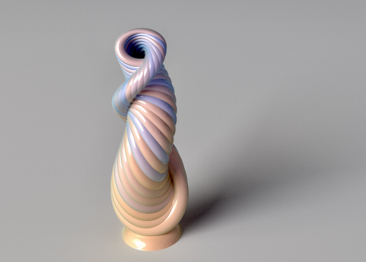 Toroid Swirl by SteedMaker | Download free STL model | Printables.com