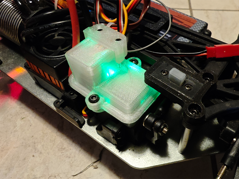 RC car DumboRC X6F receiver (6C) case by bOBER mASTER | Download free STL model | Printables.com