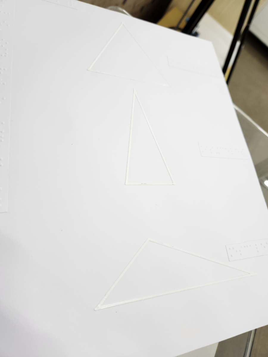 tactile image: triangles (sides) by GutenBar | Download free STL model ...