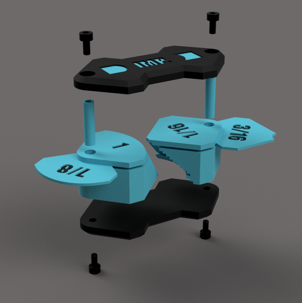 Radius Gauge Set - Imperial and Metric por JohnMartin | Descargar ...