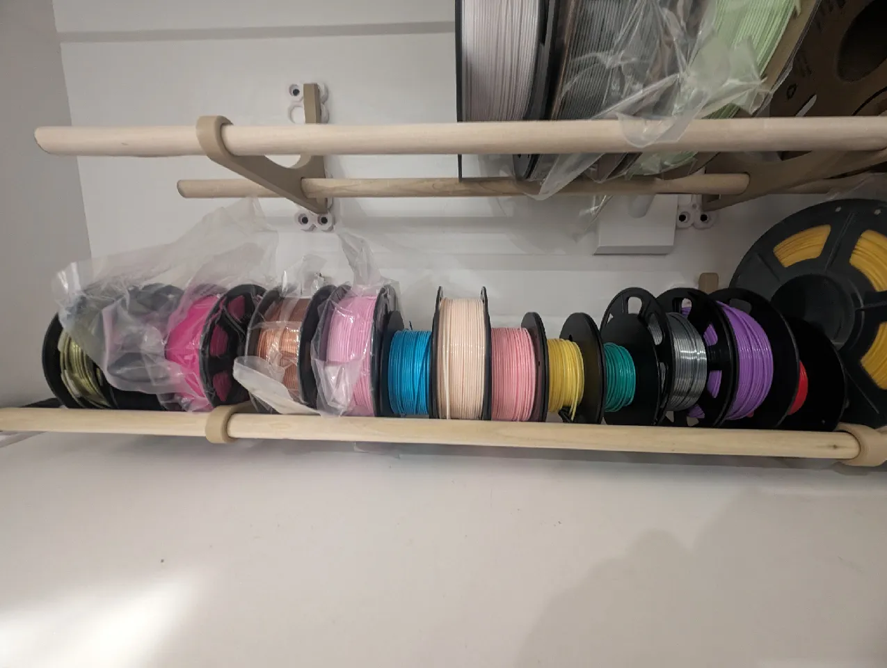 [Multiboard] Modular and Extensible Spool Storage by AnuragD | Download free STL model ...