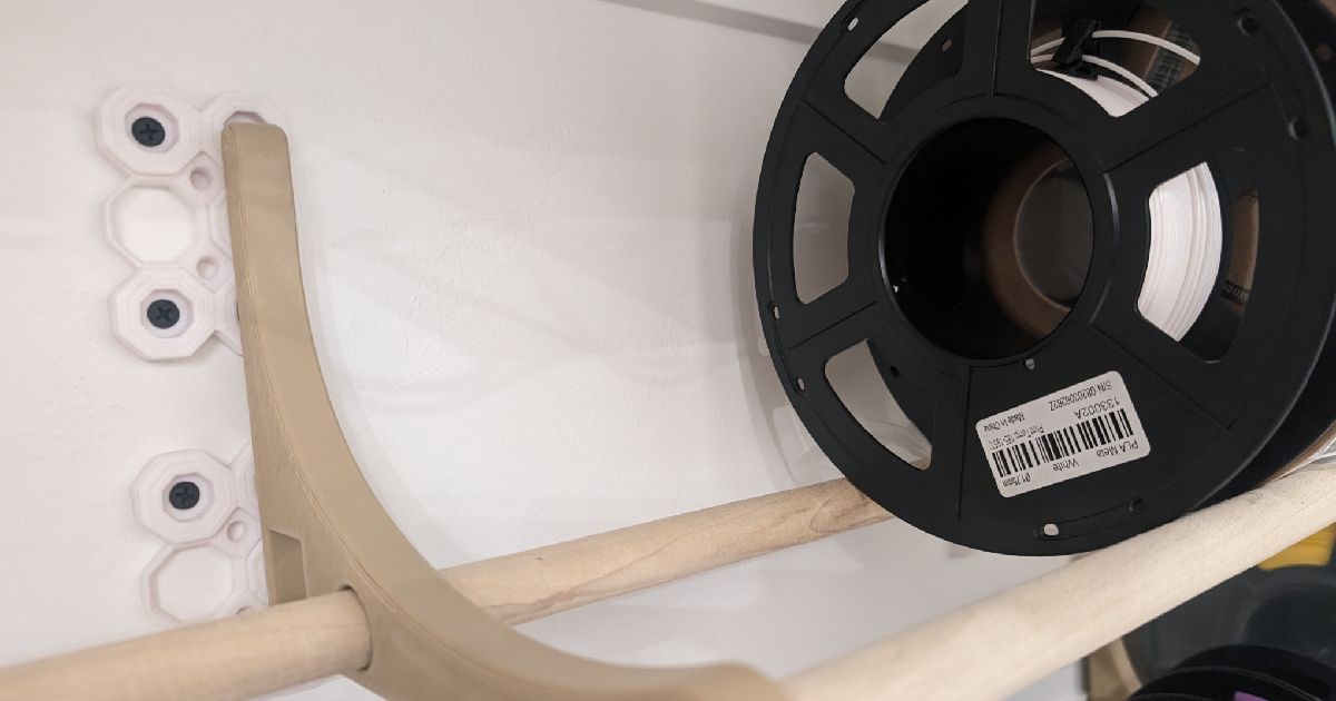 [Multiboard] Modular and Extensible Spool Storage by AnuragD | Download free STL model ...