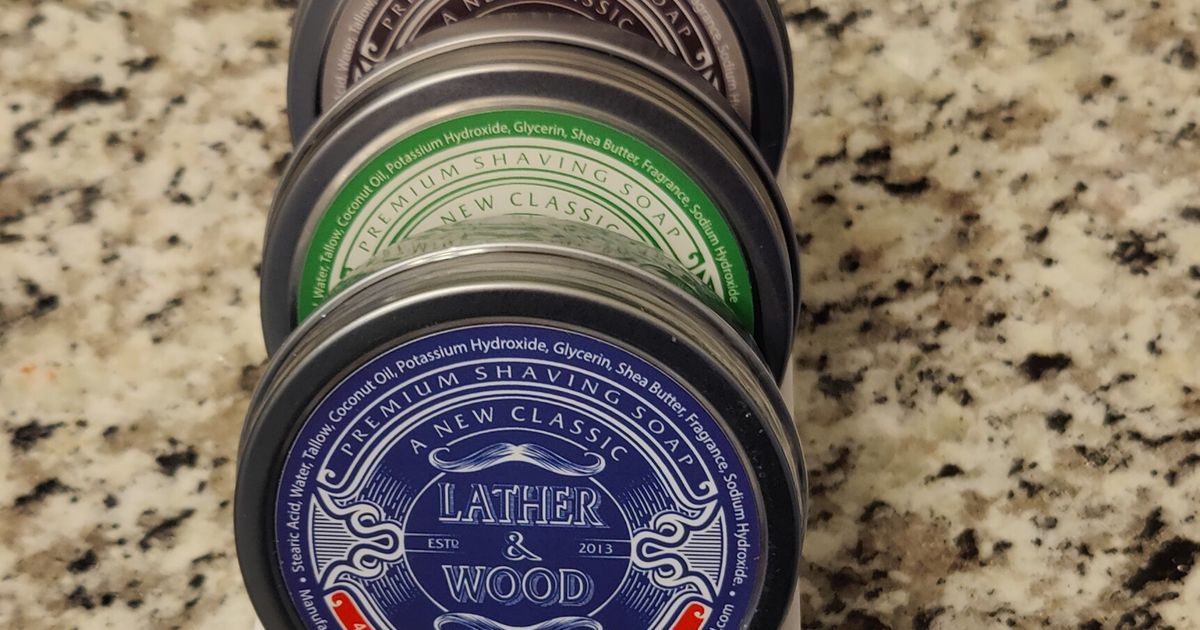 Gridfinity Lather And Wood Shaving Soap Tin Tray By Jaxhax Travis Download Free Stl Model