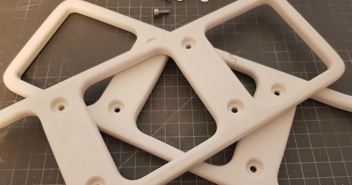 Icom 7300 rails by YO3GND | Download free STL model | Printables.com