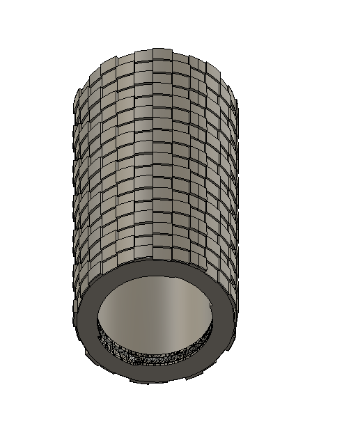 Lamp #58 - Circular Offset Block Shade for Bambu Lamp Kit 001 by Sink ...
