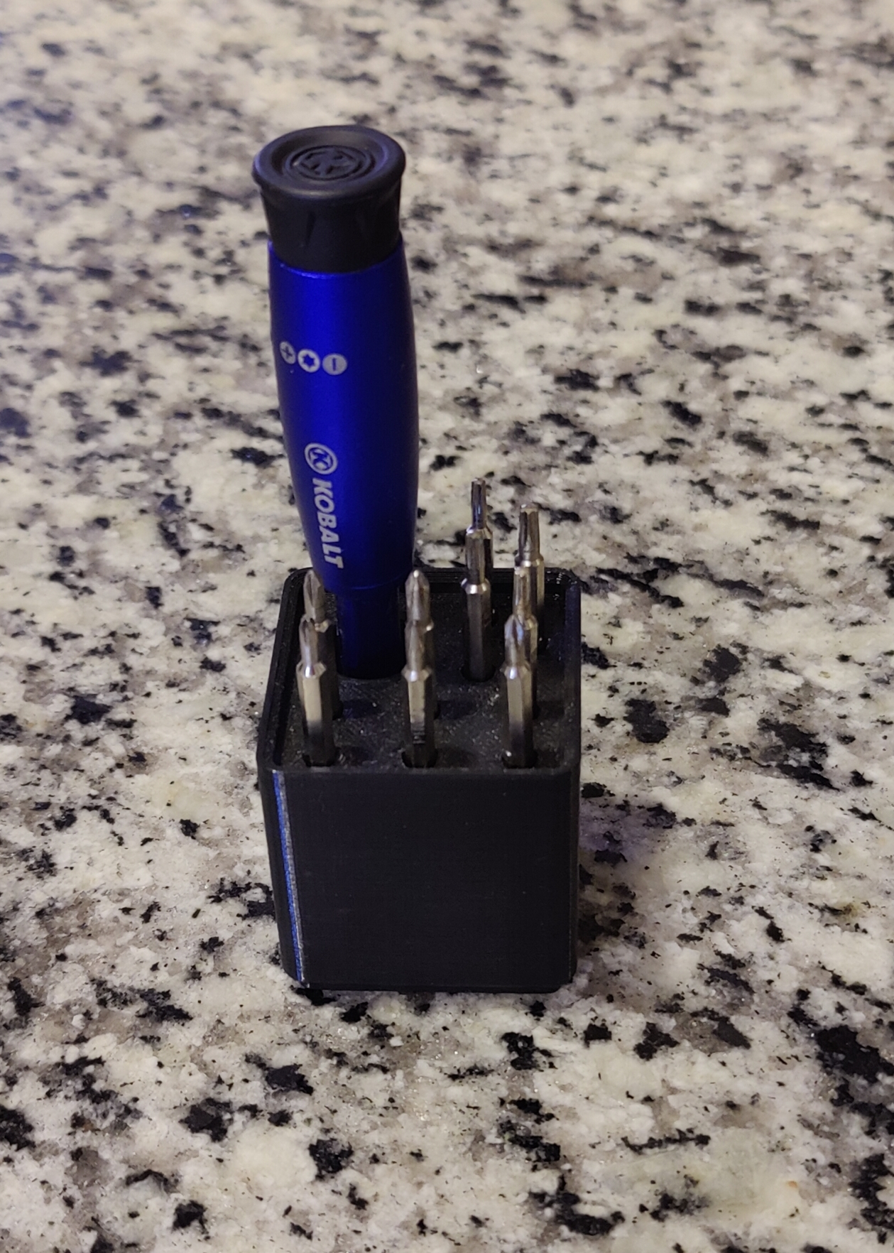 Gridfinity Kobalt Mini Screwdriver Holder by JaxHax-Travis | Download ...