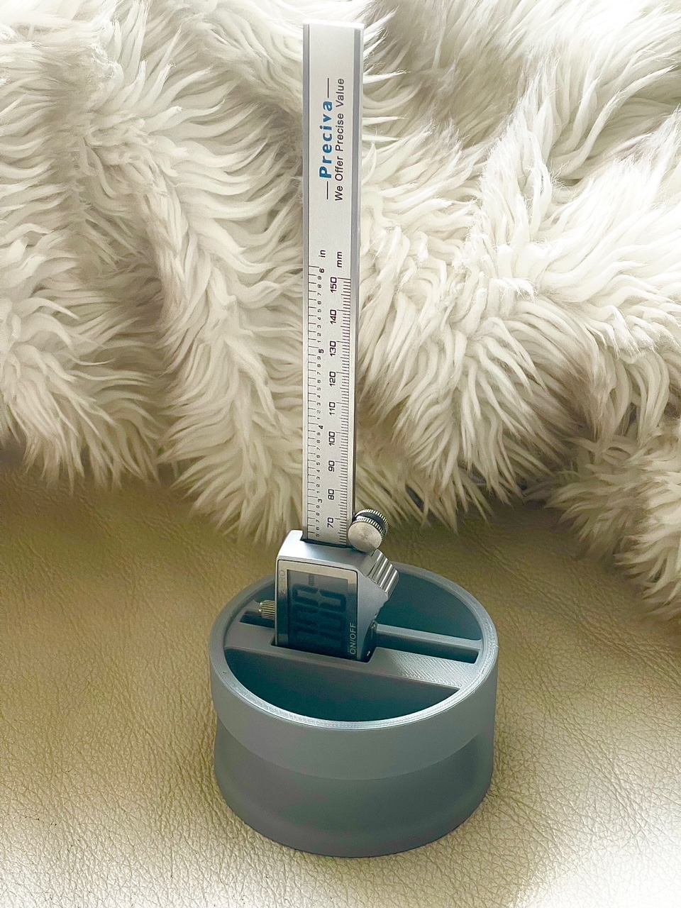 Caliper Stand by vmLOGIC | Download free STL model | Printables.com