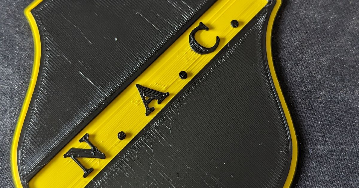 NAC Breda Logo by Dunc toB | Download free STL model | Printables.com