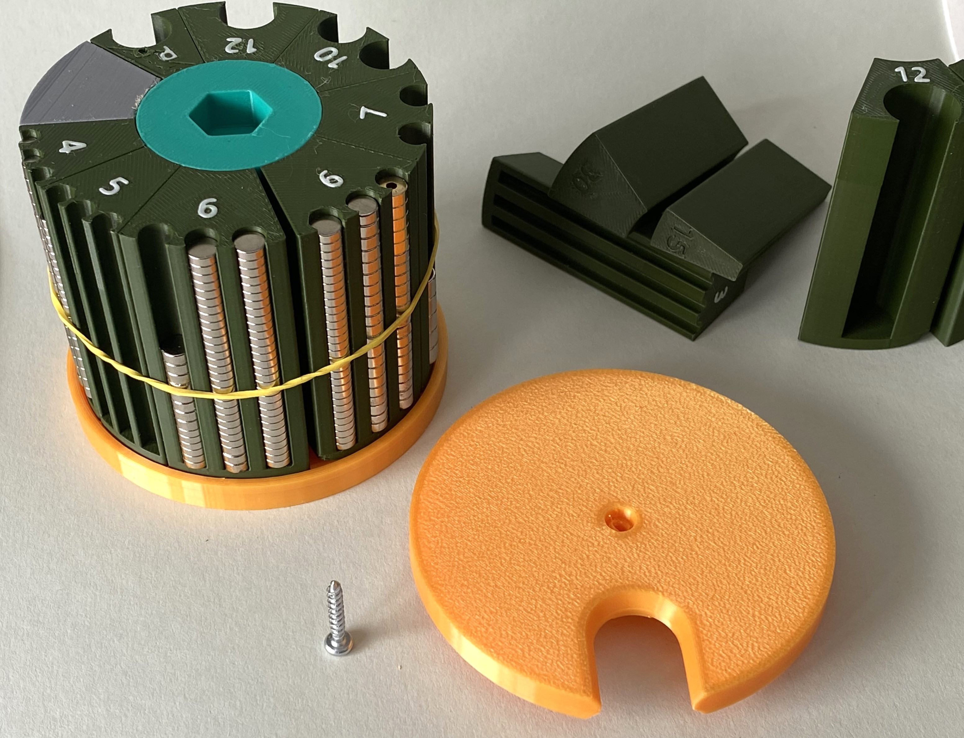 Rotary Magnet Dispenser by Tritschi | Download free STL model ...