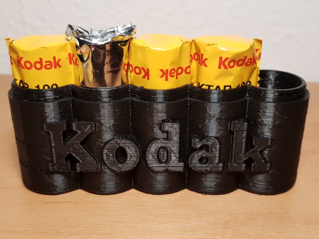 120 Film Container Case Box - Kodak by KEKO | Download free STL model ...