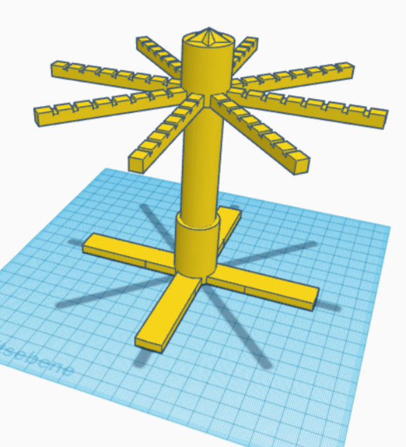 Rotating Keychain Stand by IngosKreativStore | Download free STL model ...