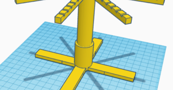 Rotating Keychain Stand by IngosKreativStore | Download free STL model ...