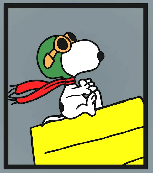 Snoopy Flying by DickF | Download free STL model | Printables.com