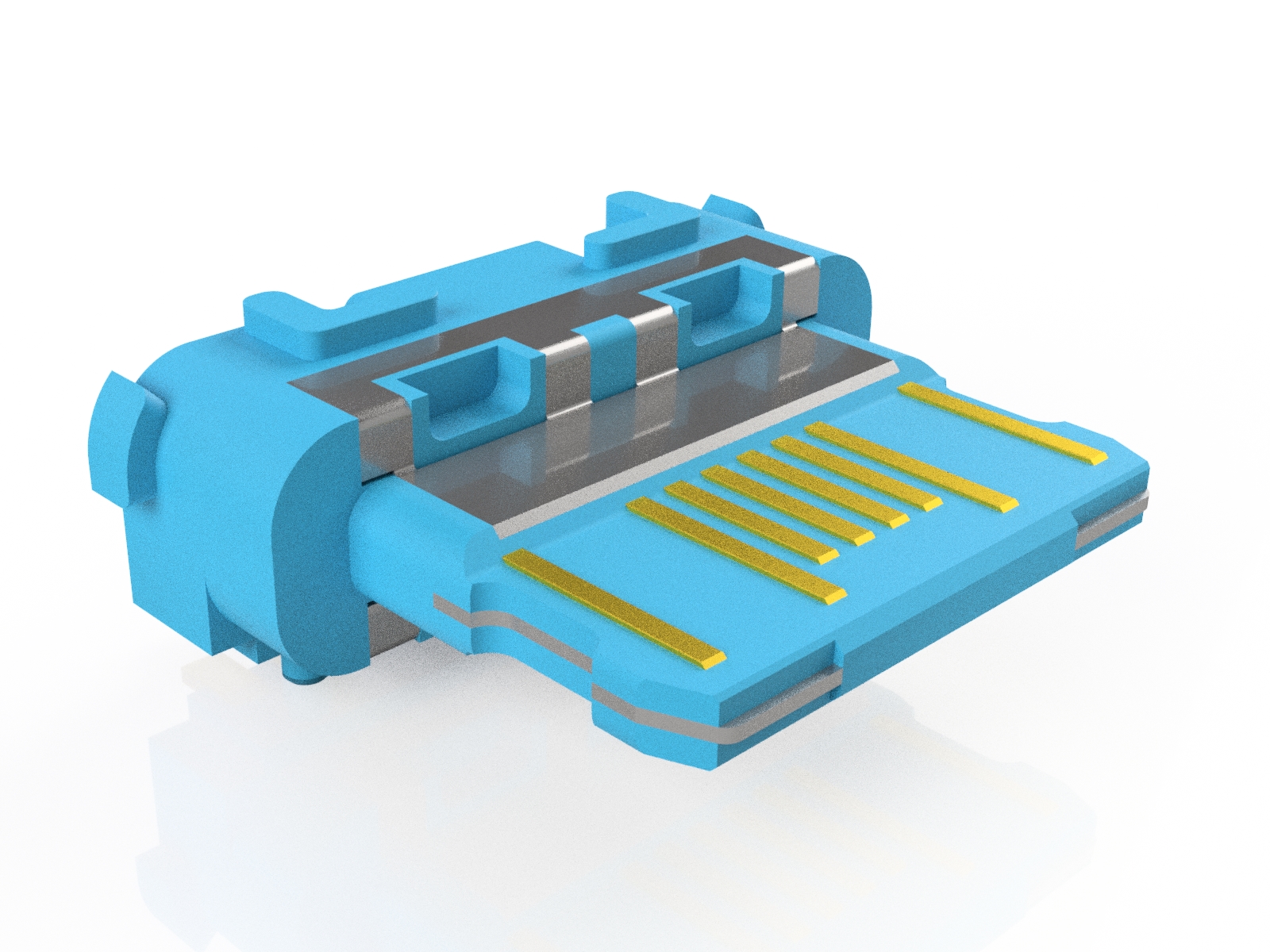 USB C female connector by uz_ketle | Download free STL model ...