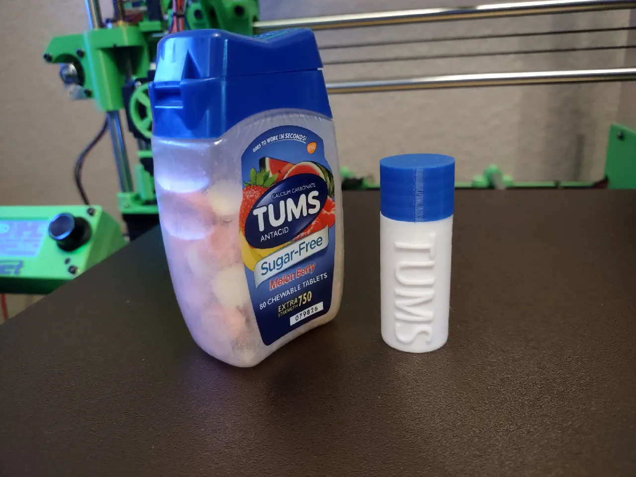 TUMS Travel Bottle by faultedlogic | Download free STL model ...